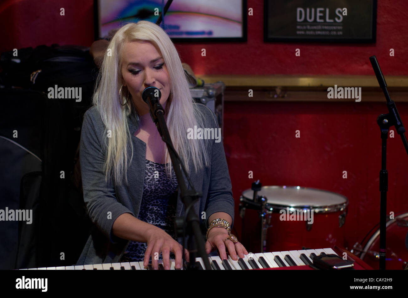 Jen Armstrong performs at Milo's, Live At Leeds, Leeds, England - 05.05 ...