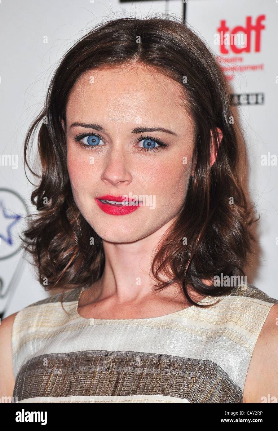 Alexis Bledel at arrivals for The 27th Annual Lucille Lortel Awards ...