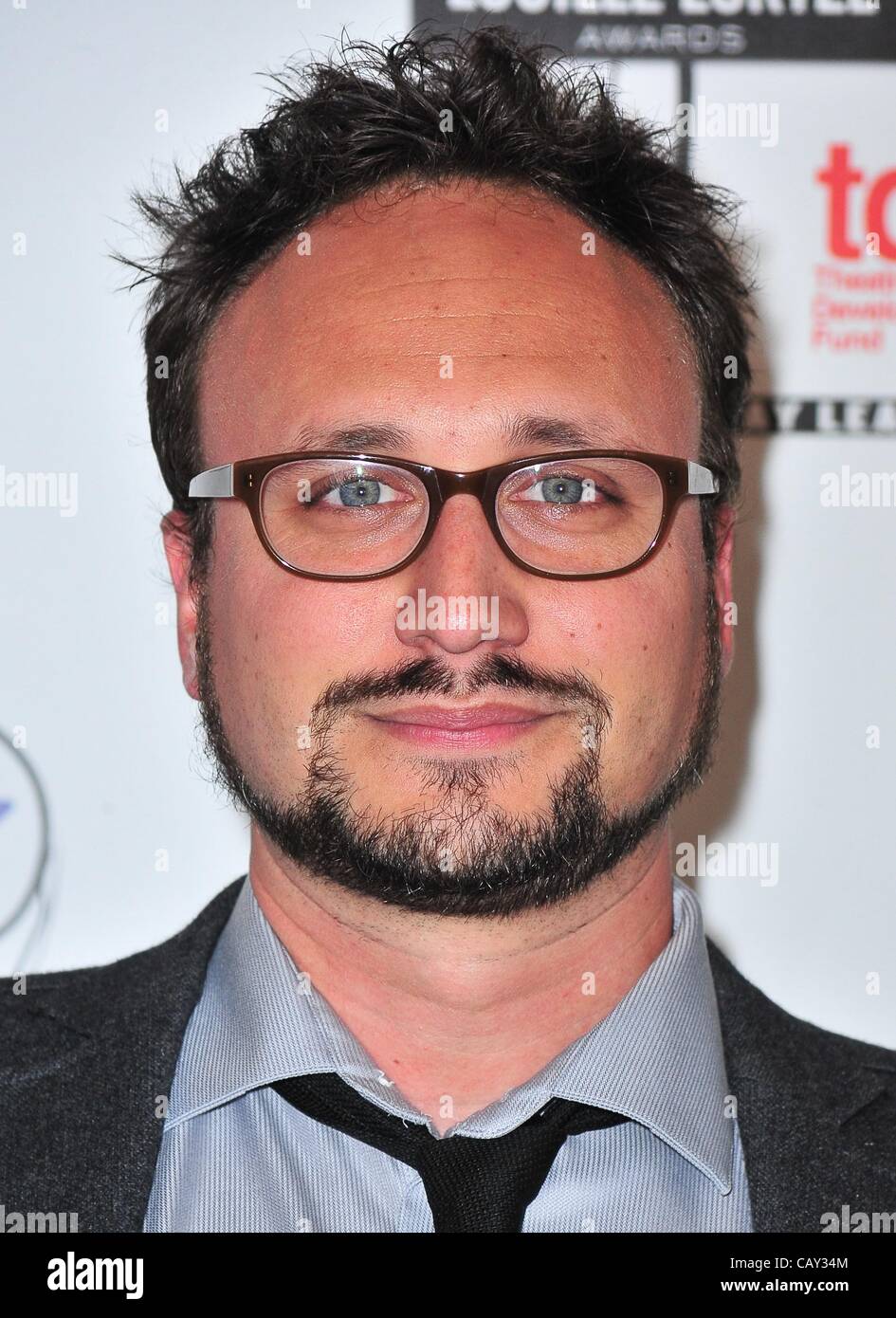 Dan LeFranc at arrivals for The 27th Annual Lucille Lortel Awards, NYU ...