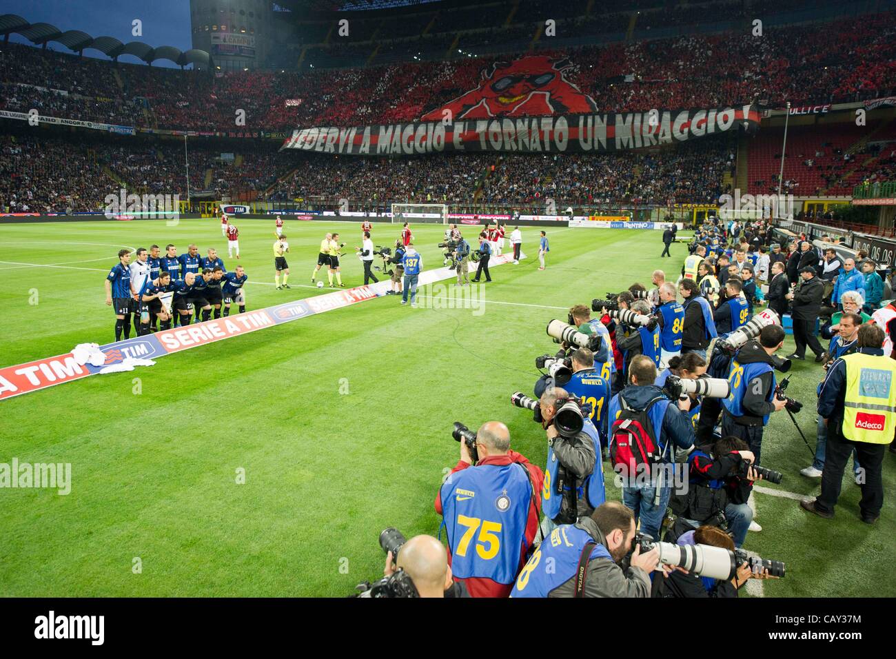 Inter team group line-up, MAY 6, 2012 - Football / Soccer : General ...