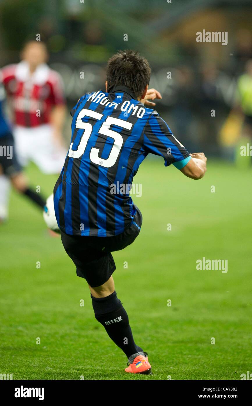Yuto Nagatomo (Inter), MAY 6, 2012 - Football / Soccer : Italian "Serie ...