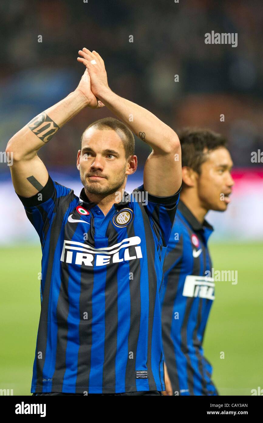 Wesley Sneijder (Inter), MAY 6, 2012 - Football / Soccer : Wesley ...