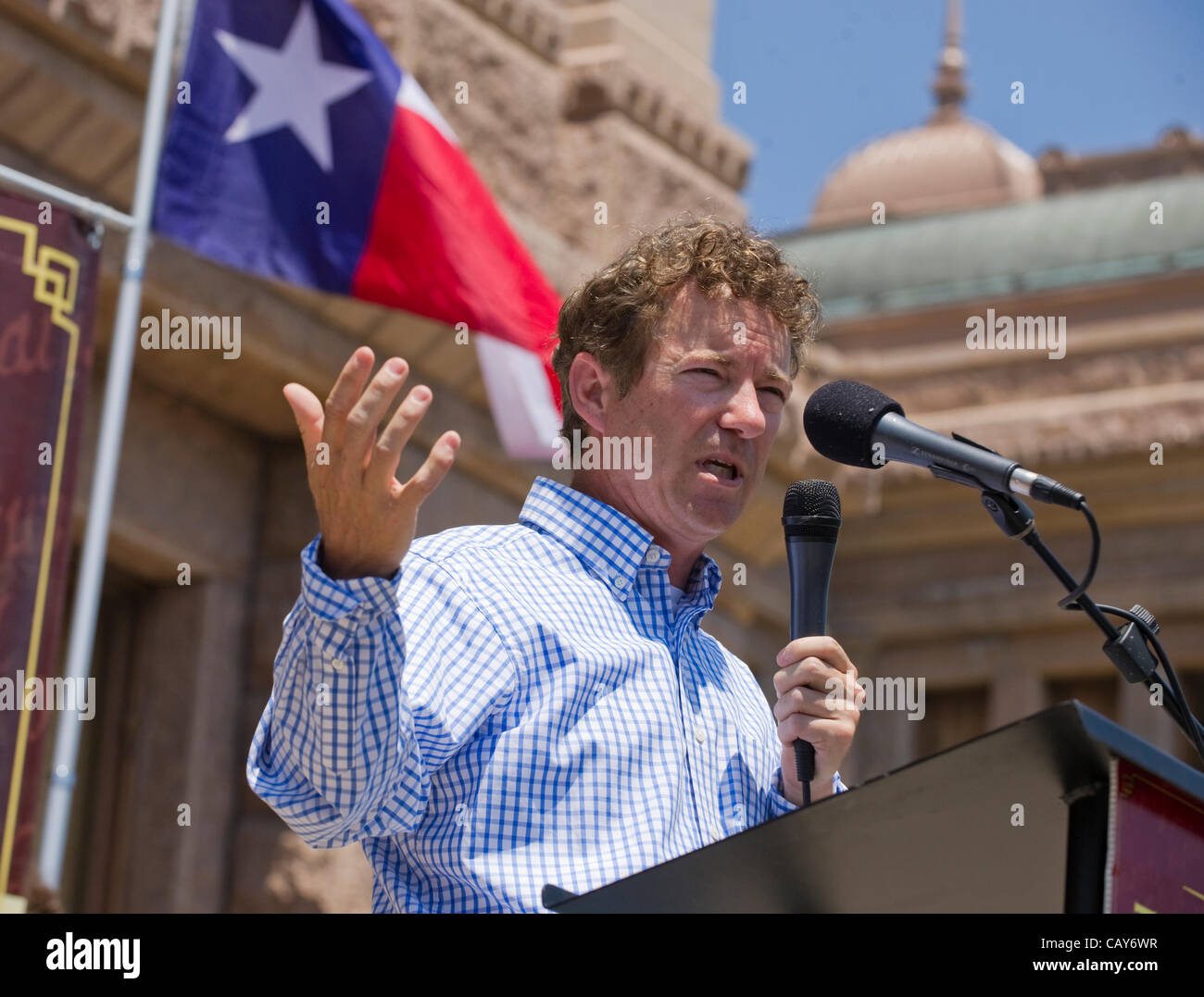 US Senator Rand Paul of Kentucky, son of presidential candidate Ron ...