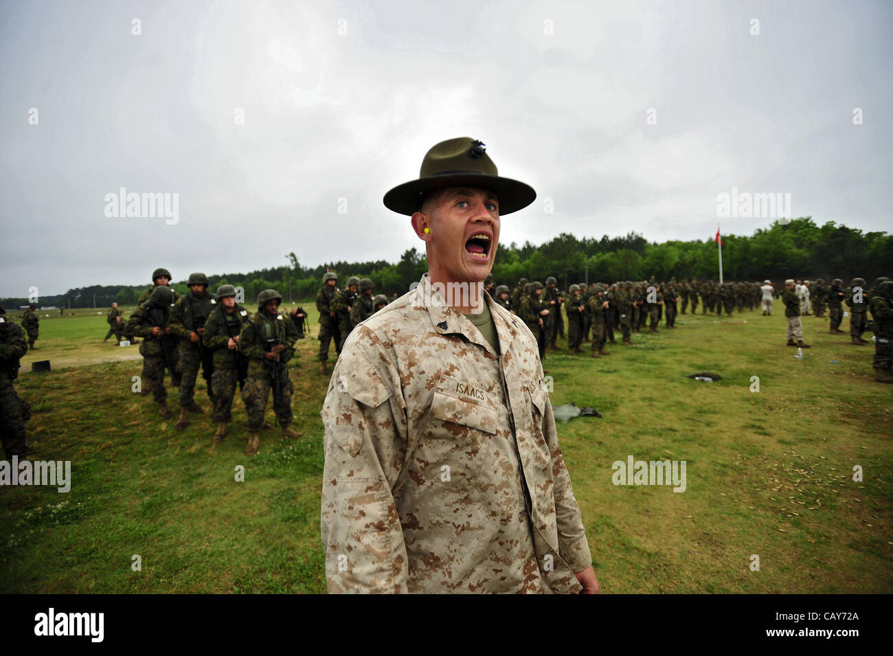 April 19, 2012 - Parris Island, South Carolina, USA - Marine Primary ...