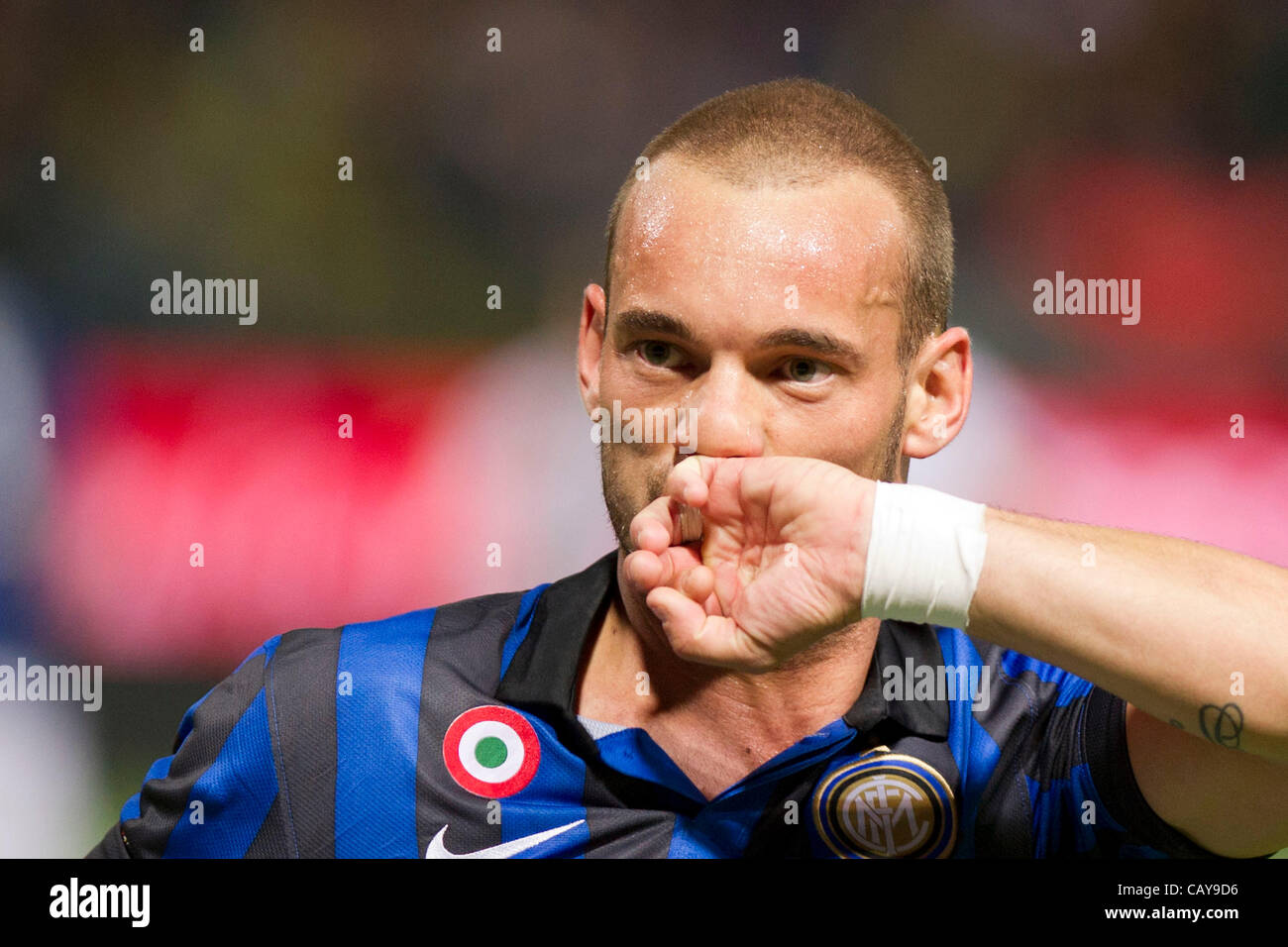 Wesley Sneijder (Inter), MAY 2, 2012 - Football / Soccer : Wesley ...
