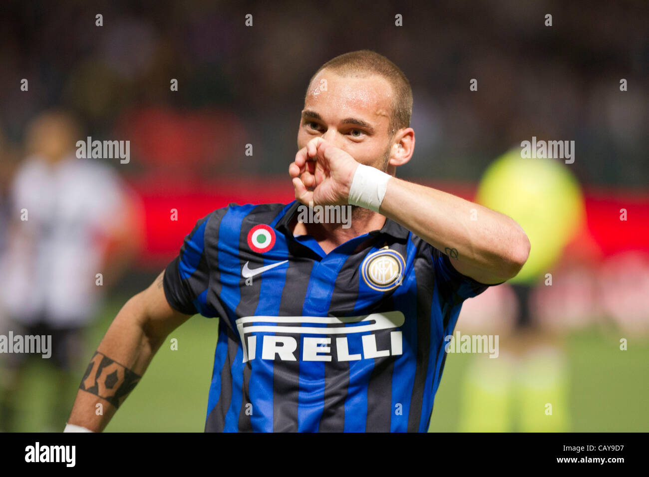 Wesley Sneijder (Inter), MAY 2, 2012 - Football / Soccer : Wesley ...