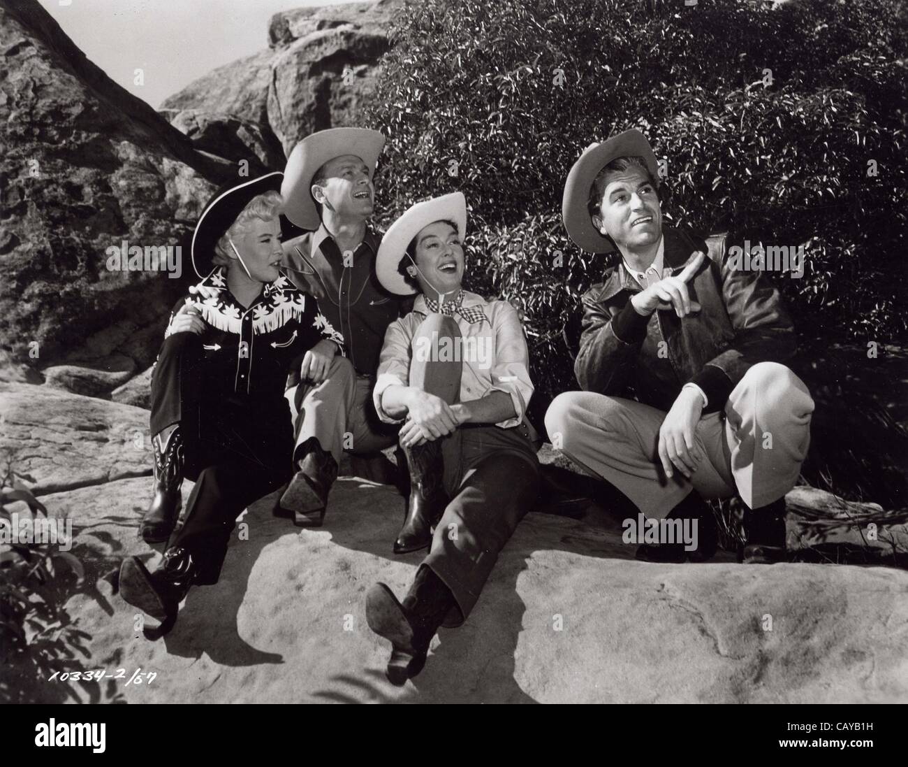 FERNANDO LAMAS with Rosalind Russell , Eddie Albert and Gloria De Haven ...