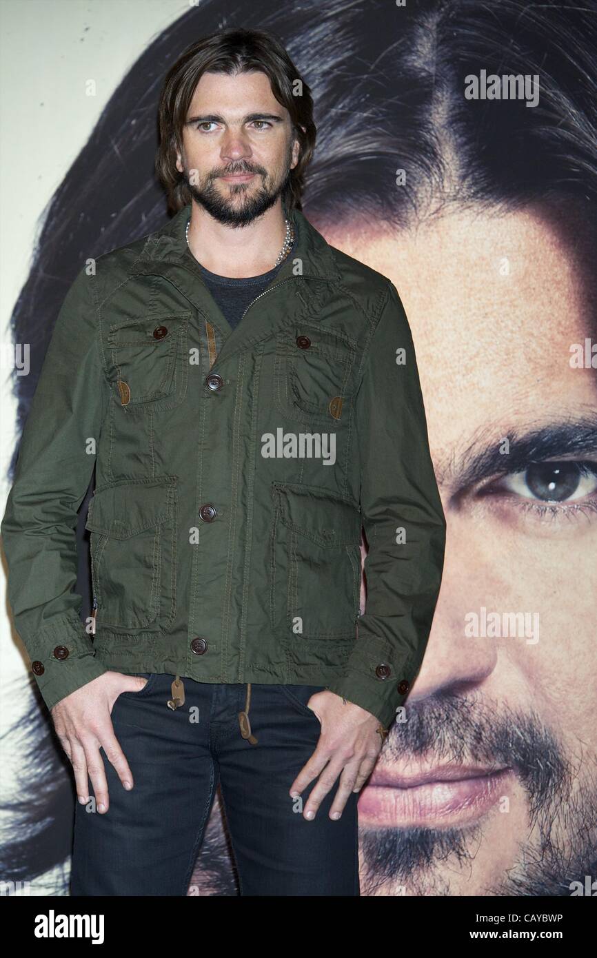 May 8, 2012 - Madrid, Spain - Colombian Singer Juanes attends the ...
