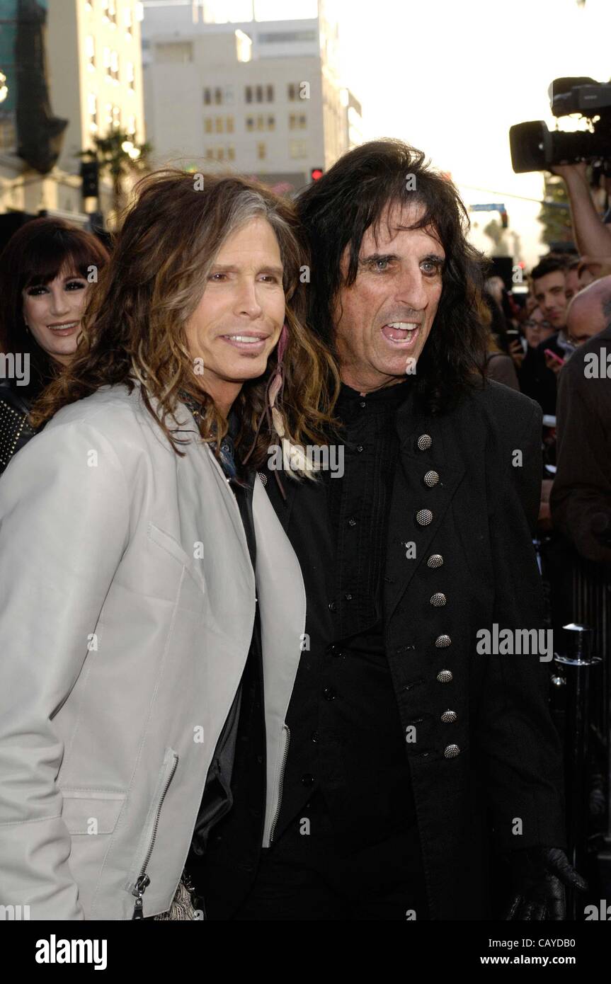 May 8, 2012 - Hollywood, California, U.S. - Steven Tyler and Alice ...