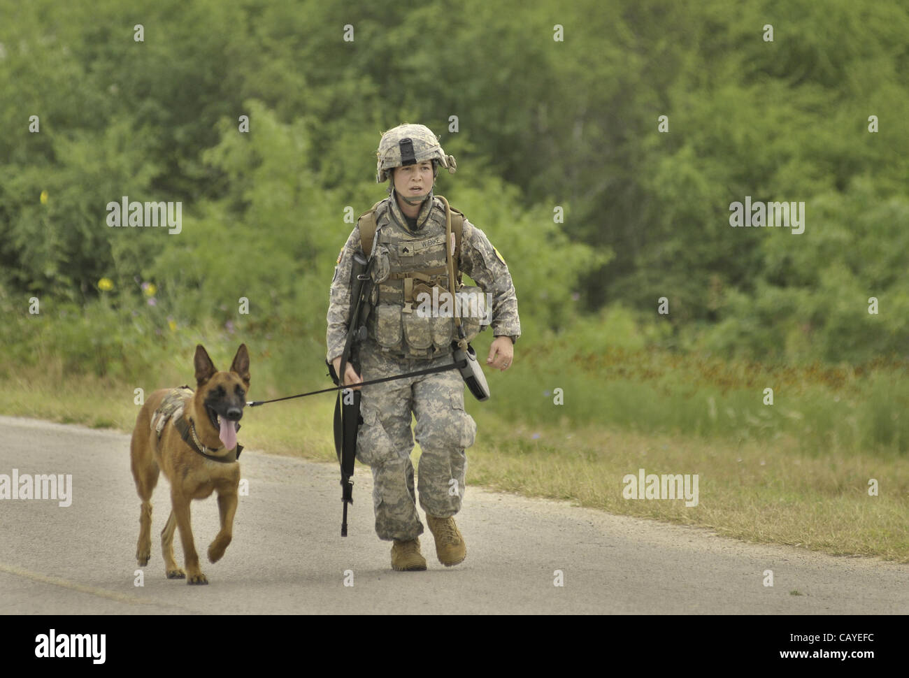 May 5, 2012 - DoD K9 Trials-May 4, 2012-Lackland Air Force Base-San ...