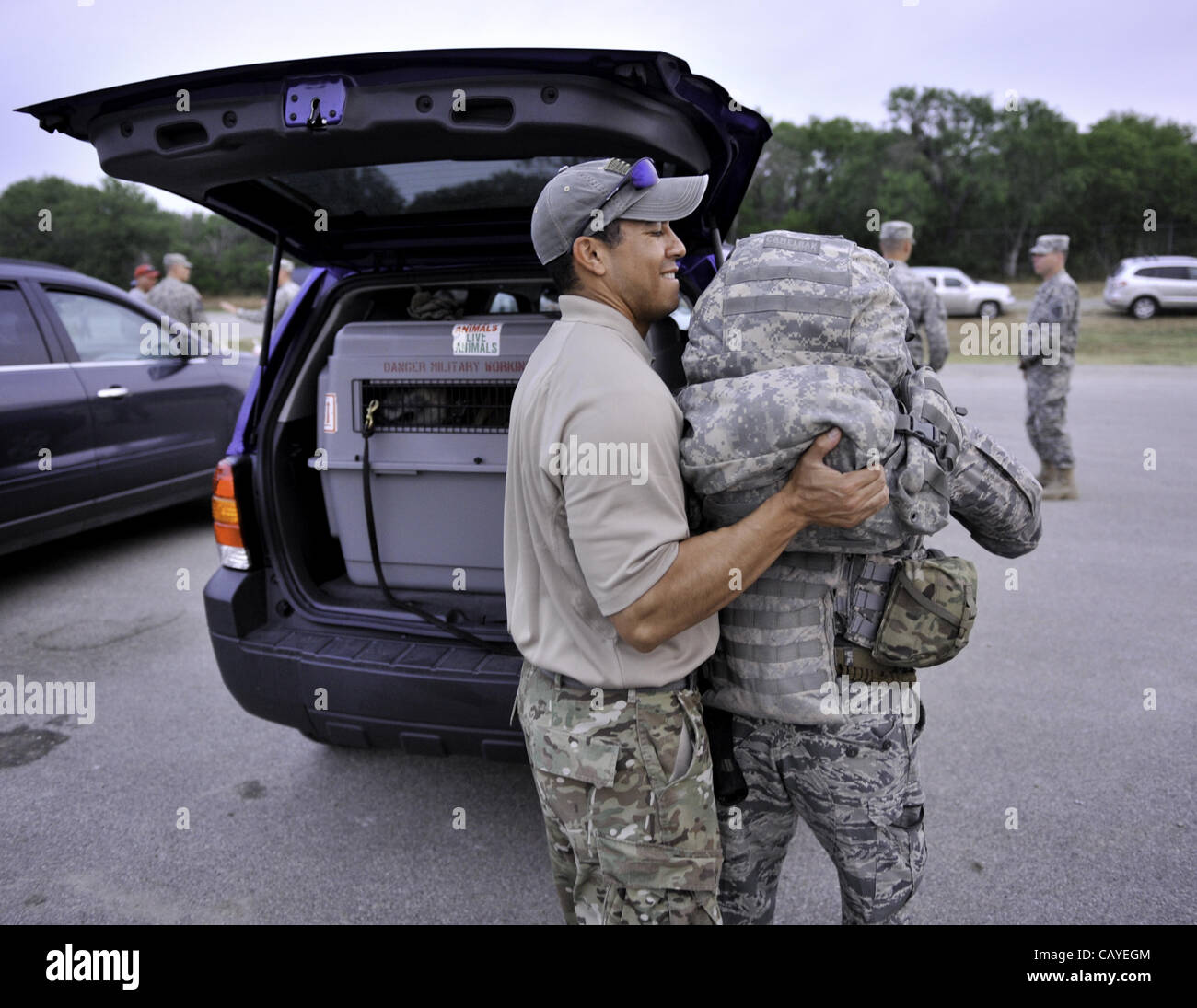 Soldier full pack hi-res stock photography and images - Alamy