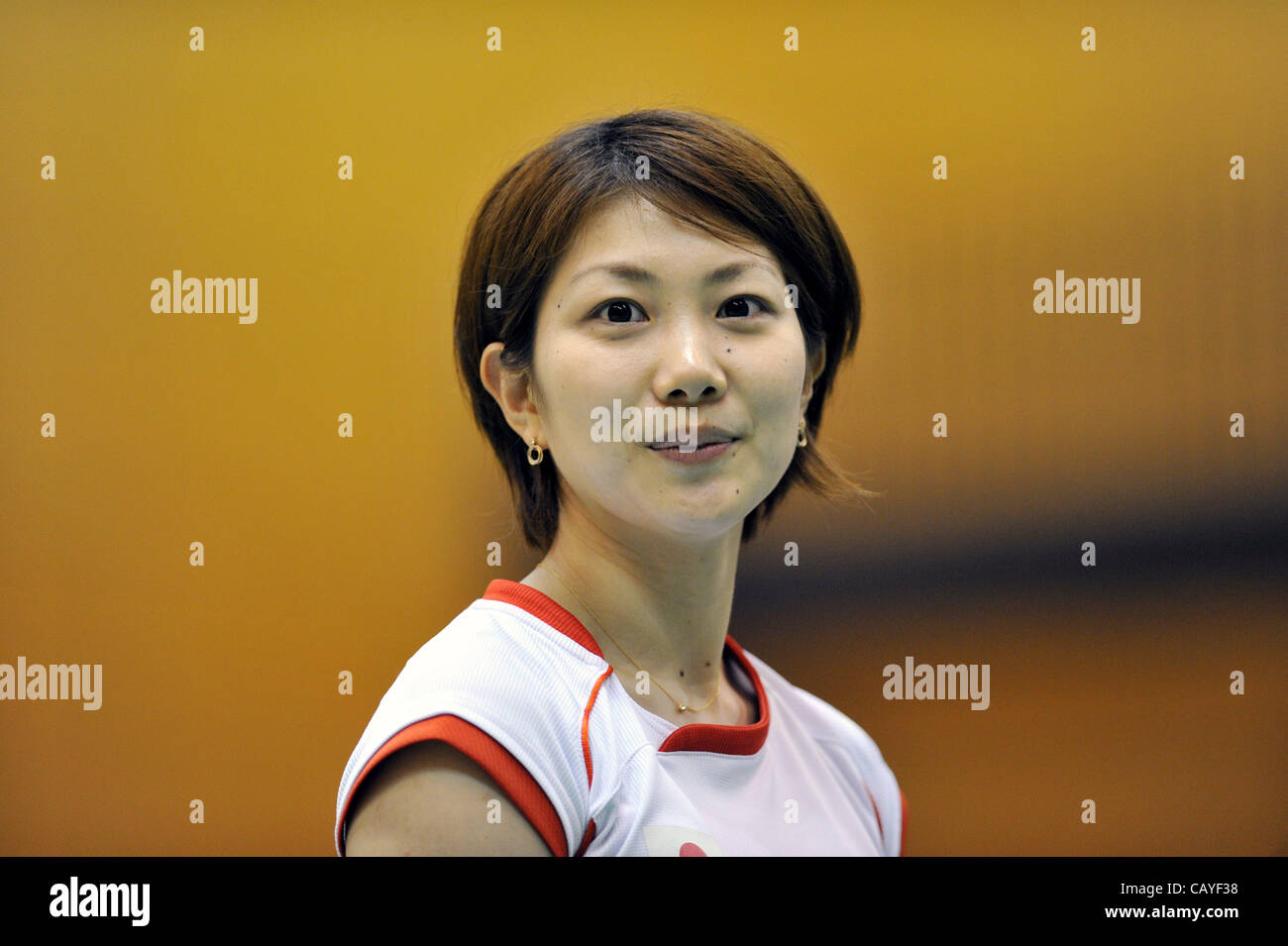 Reiko Shiota (JPN), MAY 8, 2012 - Badminton : Japan National Team during the Press Conference ...