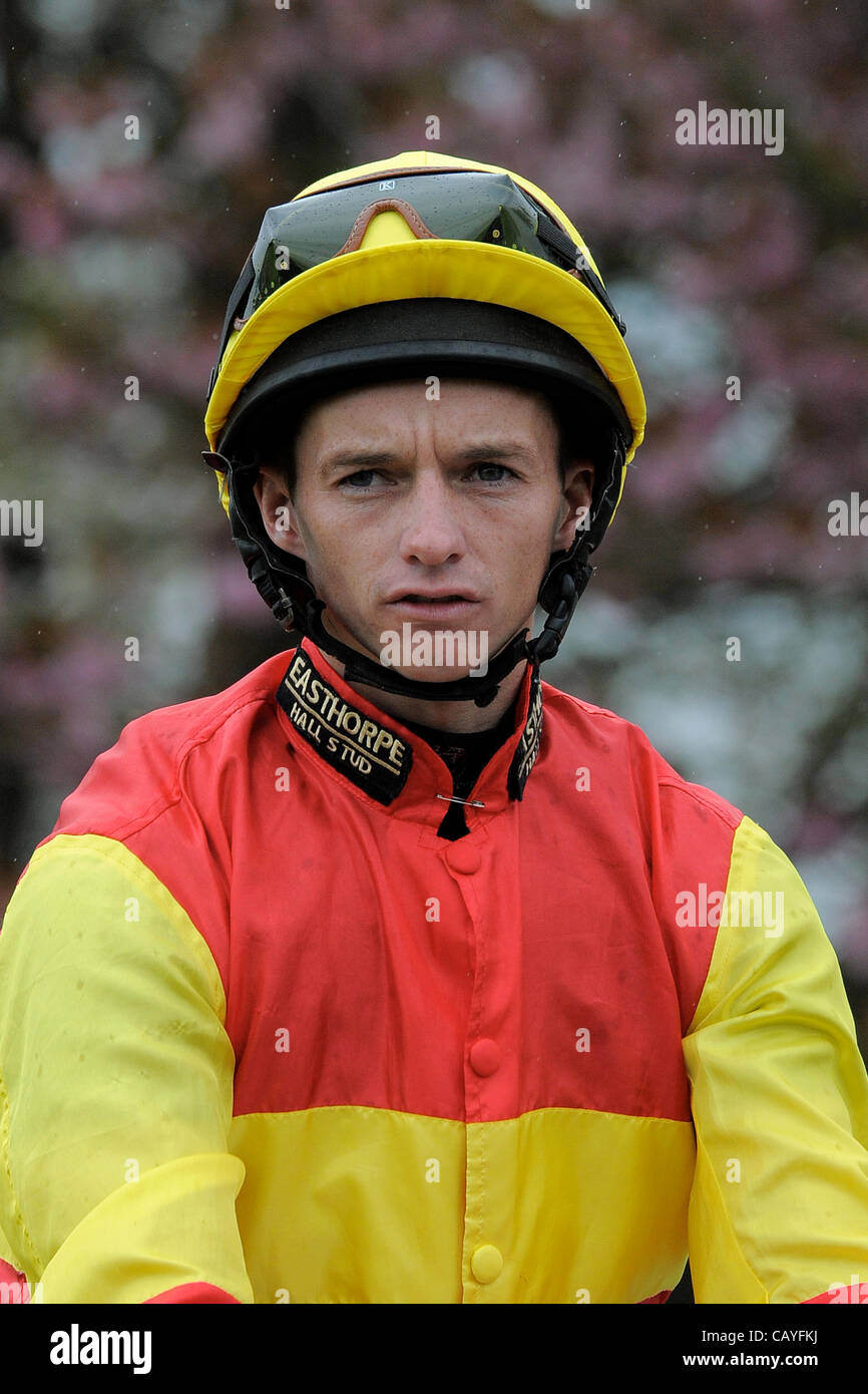 DAVID ALLAN JOCKEY BEVERLEY RACECOURSE BEVERLEY ENGLAND 07 May 2012 ...