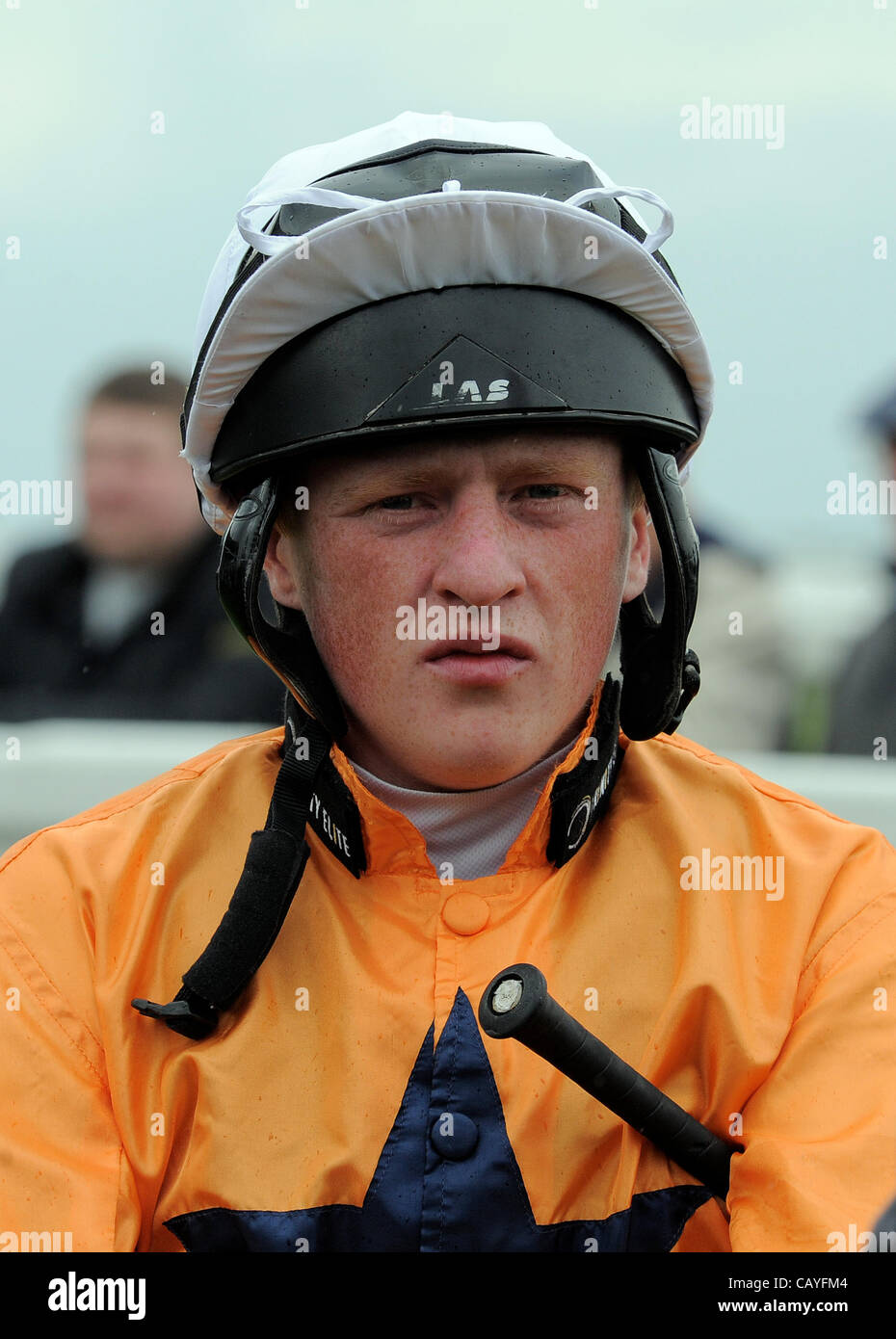 ROSS ATKINSON JOCKEY BEVERLEY RACECOURSE BEVERLEY ENGLAND 07 May 2012 ...