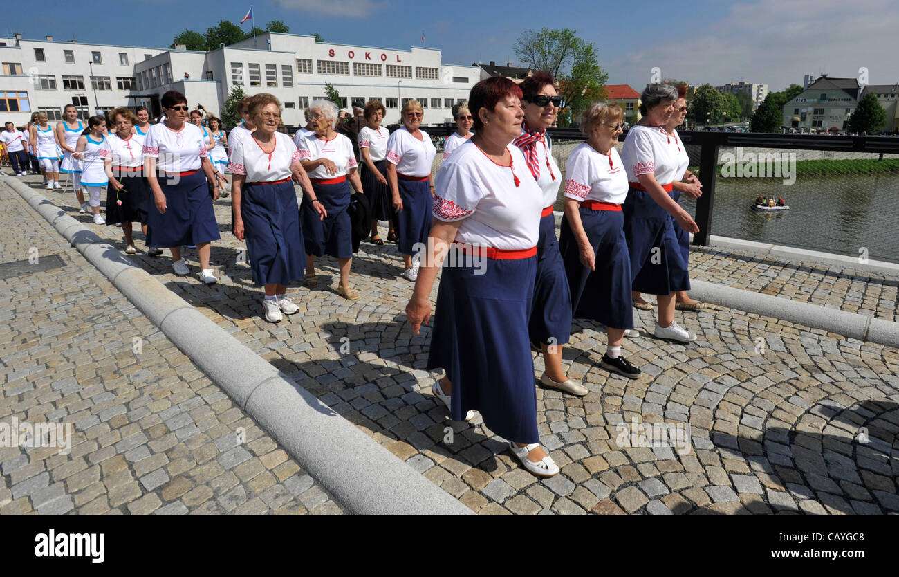 On the 8th of May there was a ceremonial opening of the Tyrsuv bridge ...