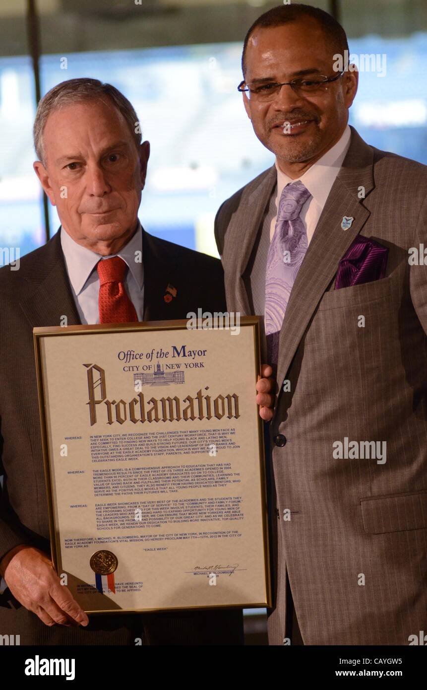 Michael Bloomberg, David Banks in attendance for Eagle Academy ...
