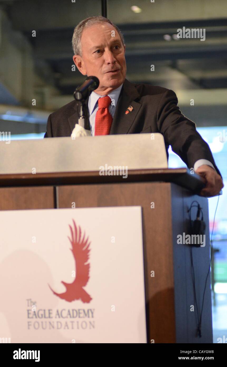 Michael Bloomberg in attendance for Eagle Academy Foundation Annual ...