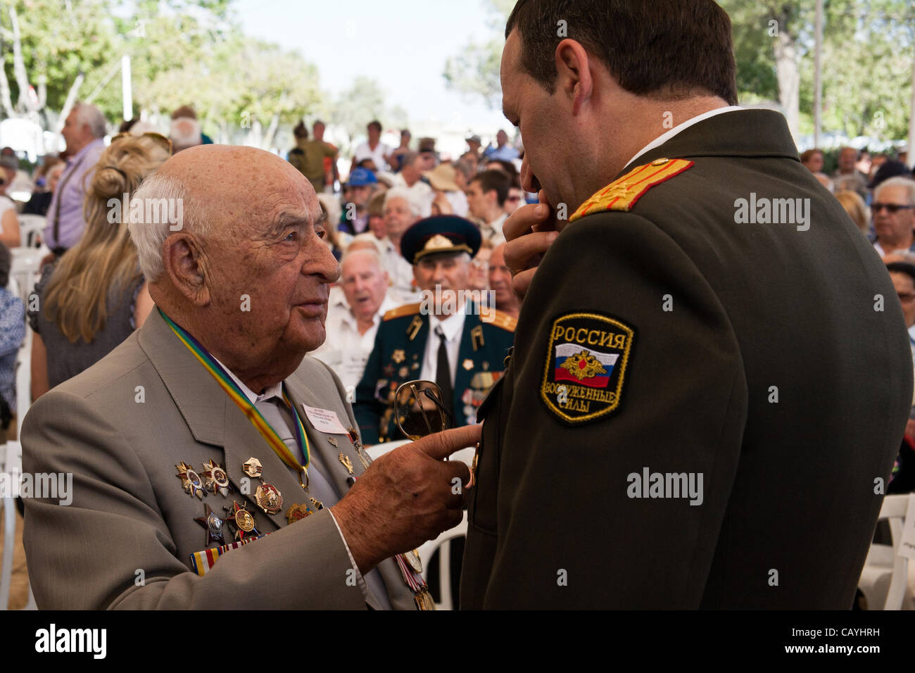 Jewish World War II veterans, the majority from former Soviet Union ...