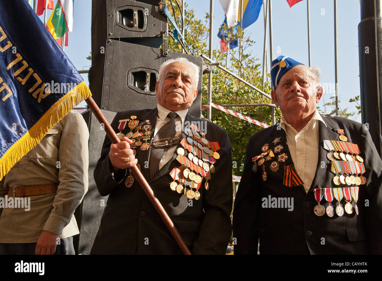 Jewish World War II veterans, the majority from former Soviet Union ...