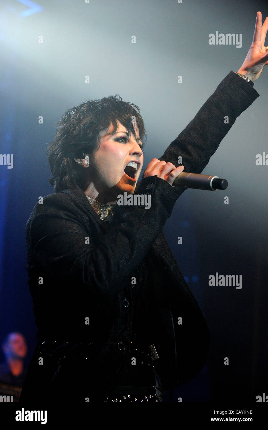 May 10, 2012 - Toronto, Canada - The Cranberries performs at Toronto's ...