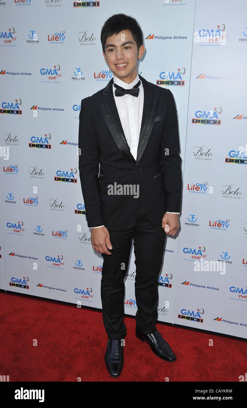 May 9, 2012 - Los Angeles, California, U.S. - Derrick Monasterio ...