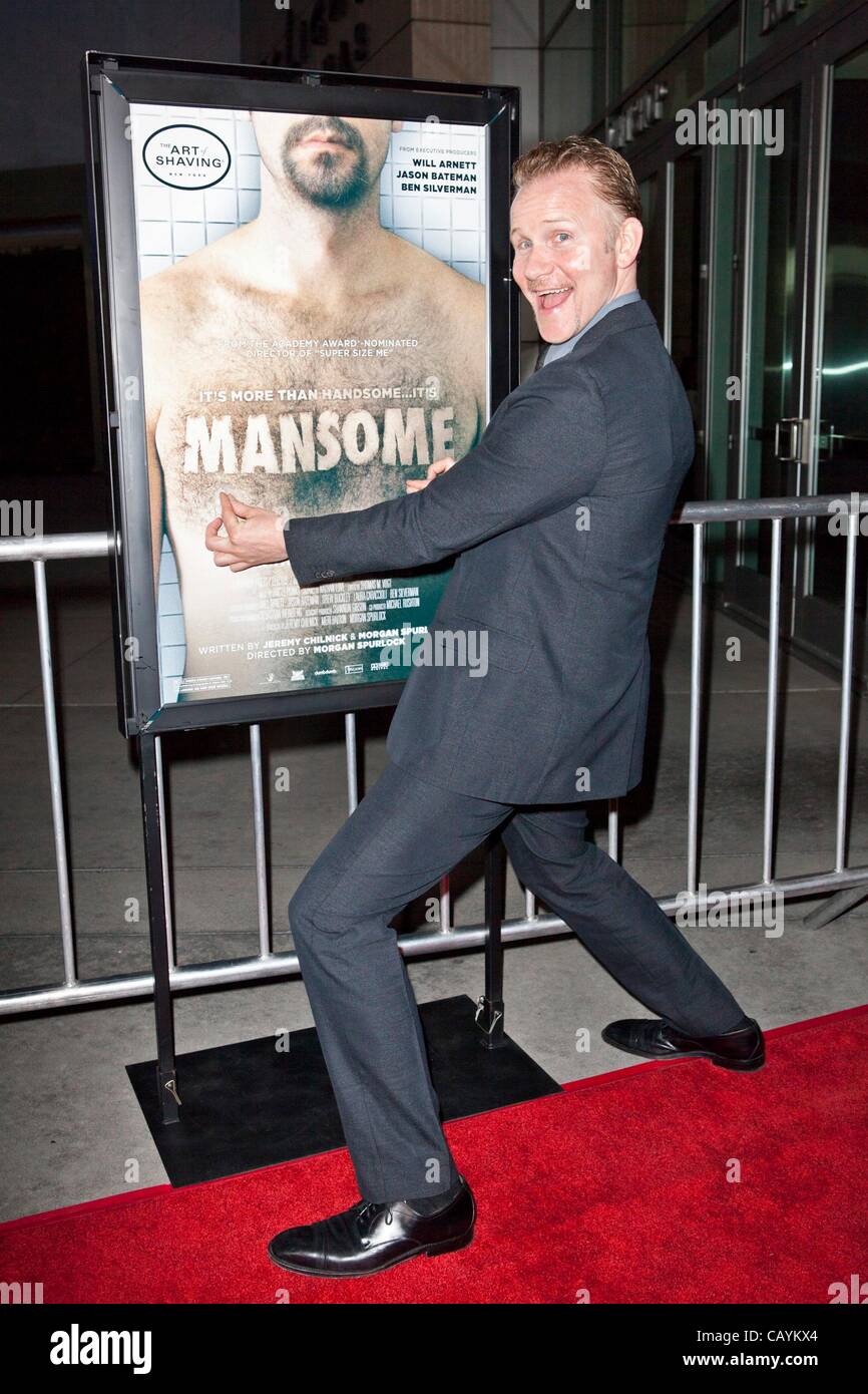 Morgan Spurlock at arrivals for MANSOME Premiere, The ArcLight Cinemas ...