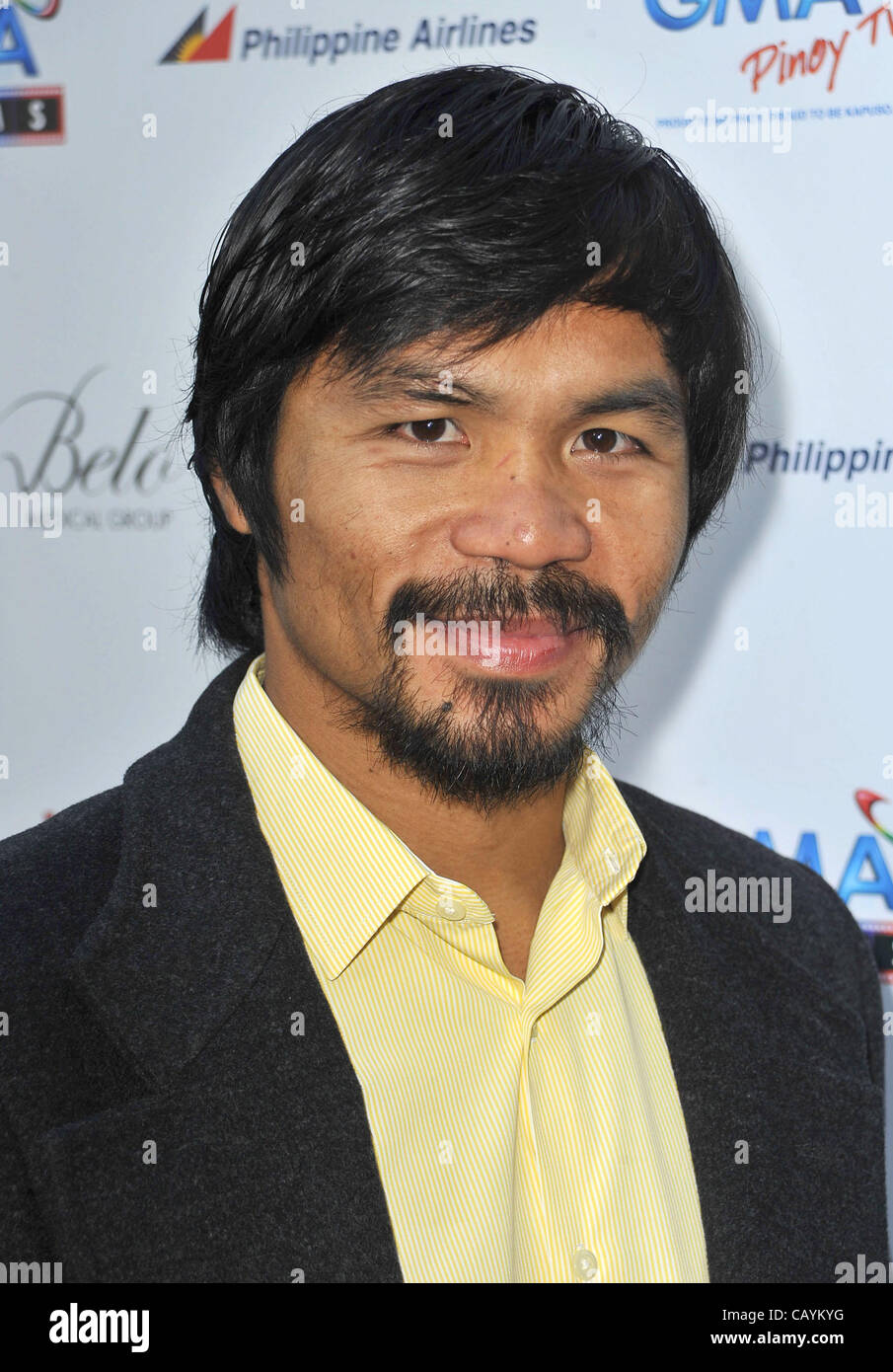 May 9, 2012 - Los Angeles, California, U.S. - Filipino boxer MANNY ...