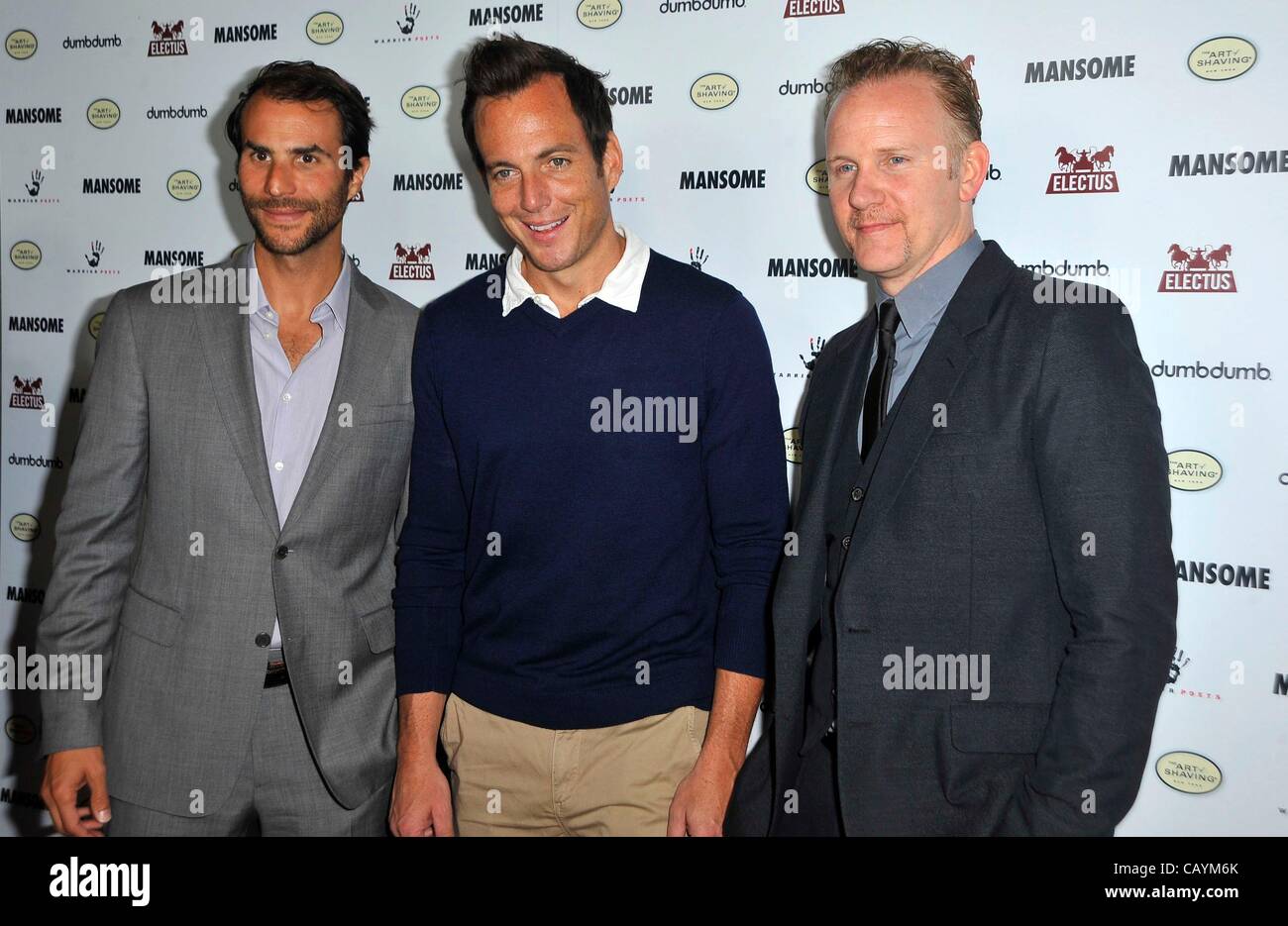 Ben Silverman, Will Arnett, Morgan Spurlock at arrivals for MANSOME ...