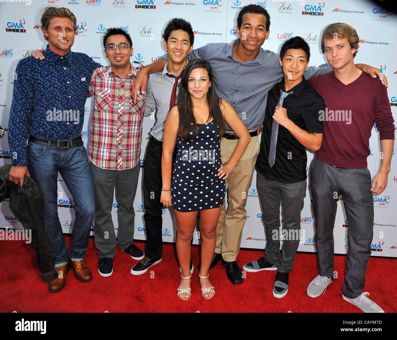 One Warm Night Cast at arrivals for THE ROAD Premiere, The ArcLight ...