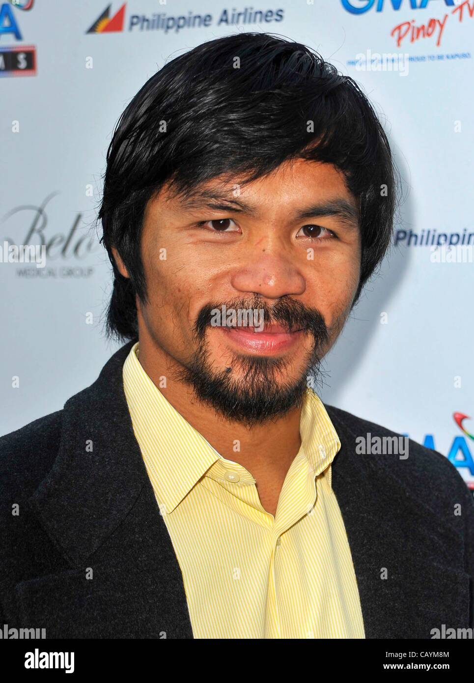 Manny Pacquiao at arrivals for THE ROAD Premiere, The ArcLight Cinemas ...