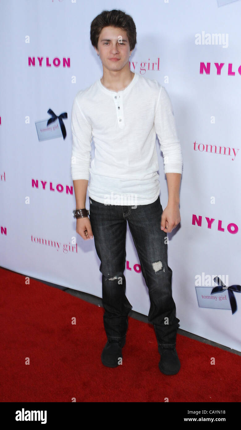 May 9, 2012 - Los Angeles, California, U.S. - Billy Unger attends NYLON ...