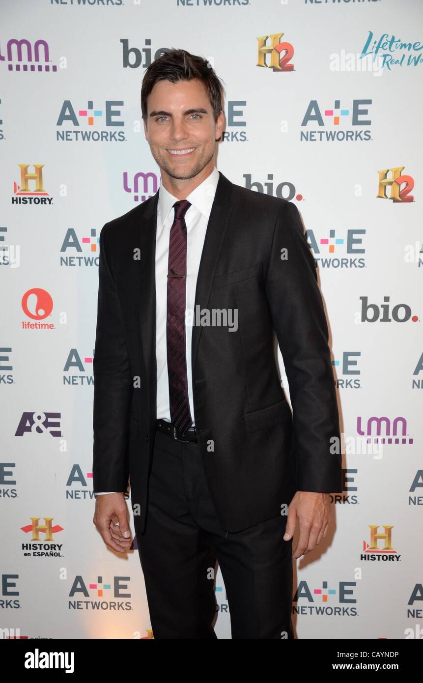 Colin Egglesfield at a public appearance for A+E Television Networks ...