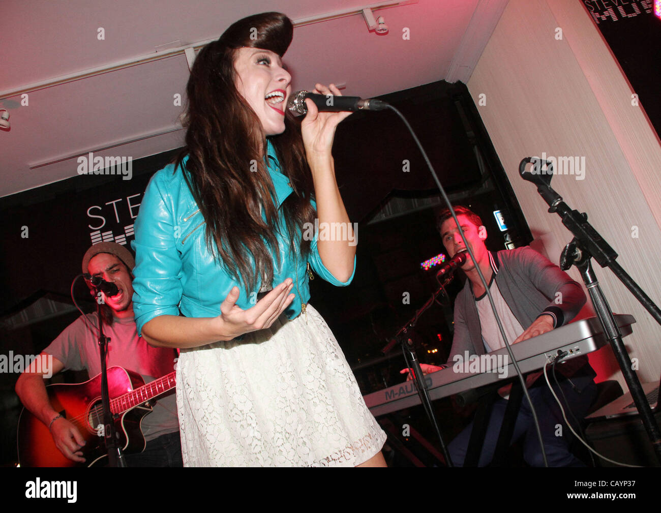 May 9, 2012 - New York, New York, U.S. - Singer AMY HEIDEMANN and ...