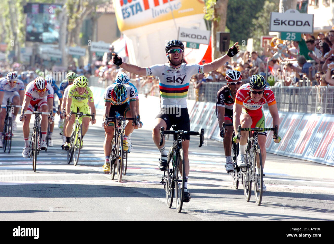 10.05.2012. Modena, Italy. Giro d Italia Cycling Tour Stage 5 Modena to ...