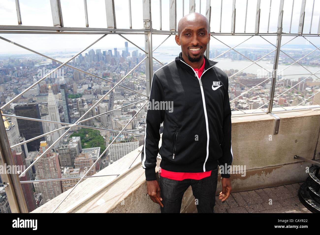 May 10, 2012 - Manhattan, New York, U.S. - ABDI ABDIRAHMAN. U.S. Men's ...