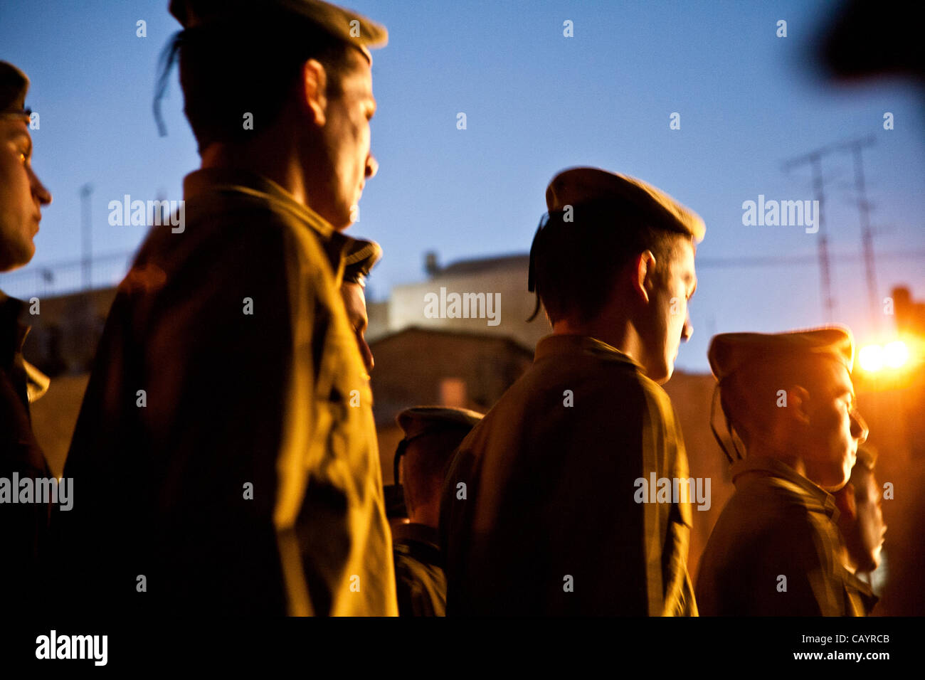Two months into their service Golani Brigade basic trainees swear ...