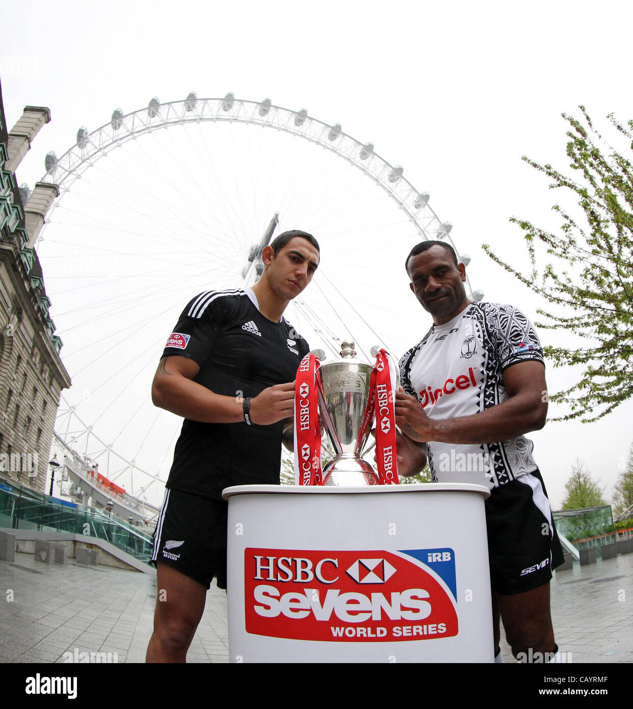 09.05.2012. London, England. Setefano Cakau and Bryce Heen at London ...