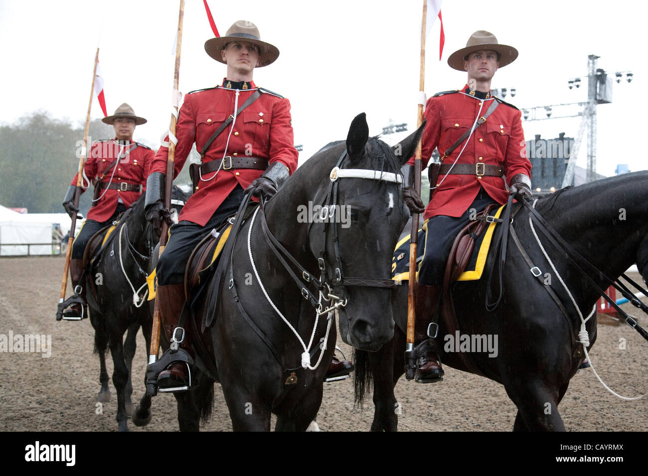 Thursday 10th May 2012. The Royal Canadian Mounted Police (Mounties ...