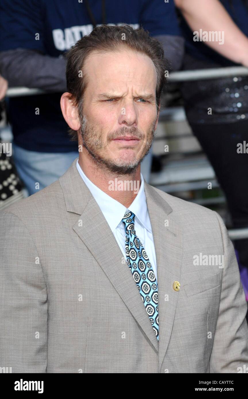 Peter Berg at arrivals for BATTLESHIP Premiere, Nokia Theatre at L.A ...