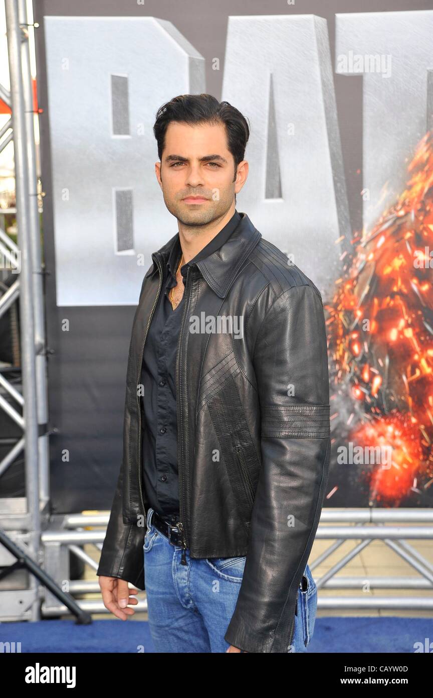 Adrian Bellani at arrivals for BATTLESHIP Premiere, Nokia Theatre at L ...