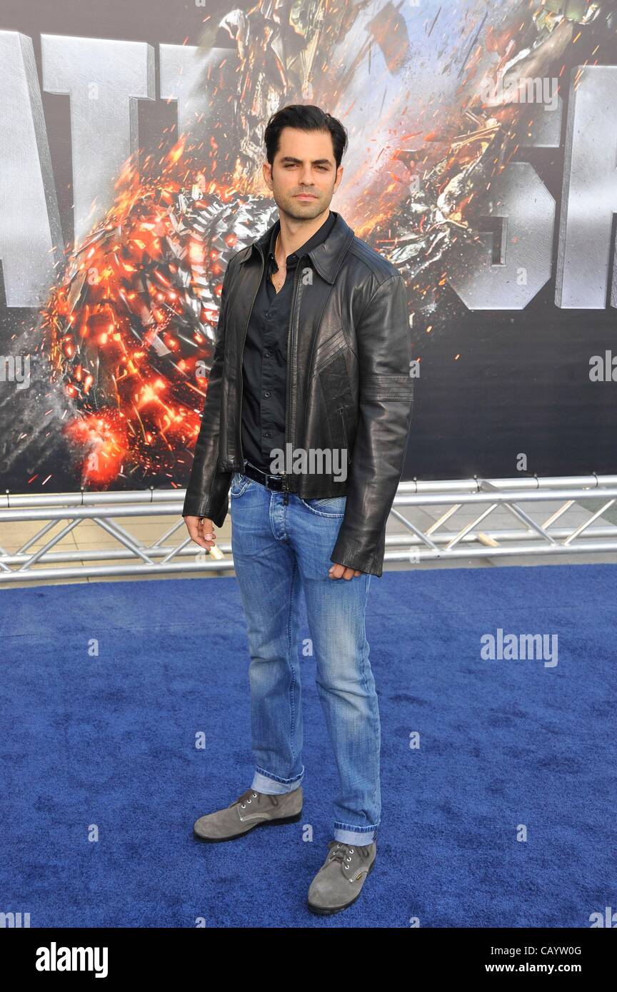Adrian Bellani at arrivals for BATTLESHIP Premiere, Nokia Theatre at L ...