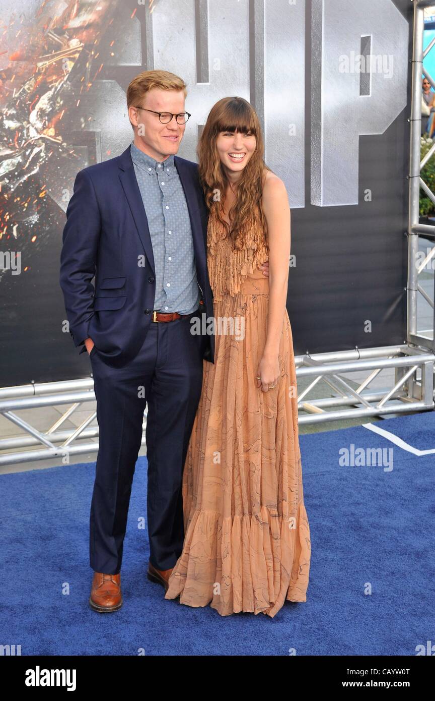 Jesse Plemons at arrivals for BATTLESHIP Premiere, Nokia Theatre at L.A ...