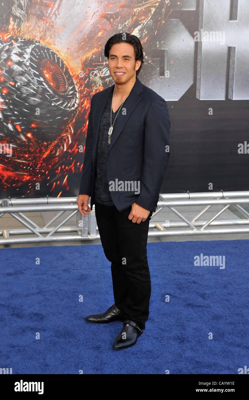 Apolo Anton Ohno at arrivals for BATTLESHIP Premiere, Nokia Theatre at ...