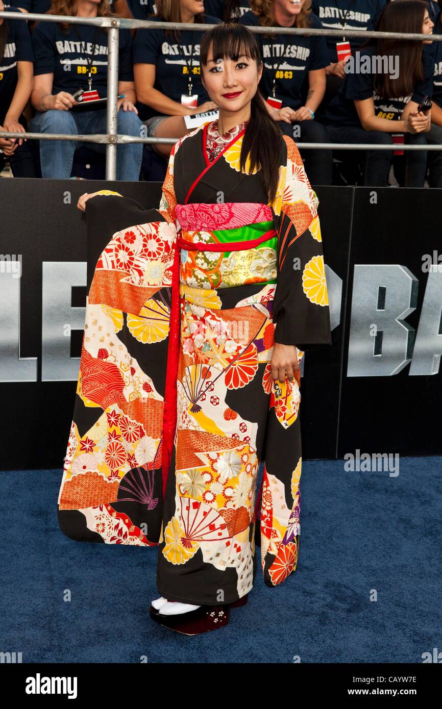 Leni Ito at arrivals for BATTLESHIP Premiere, Nokia Theatre at L.A ...