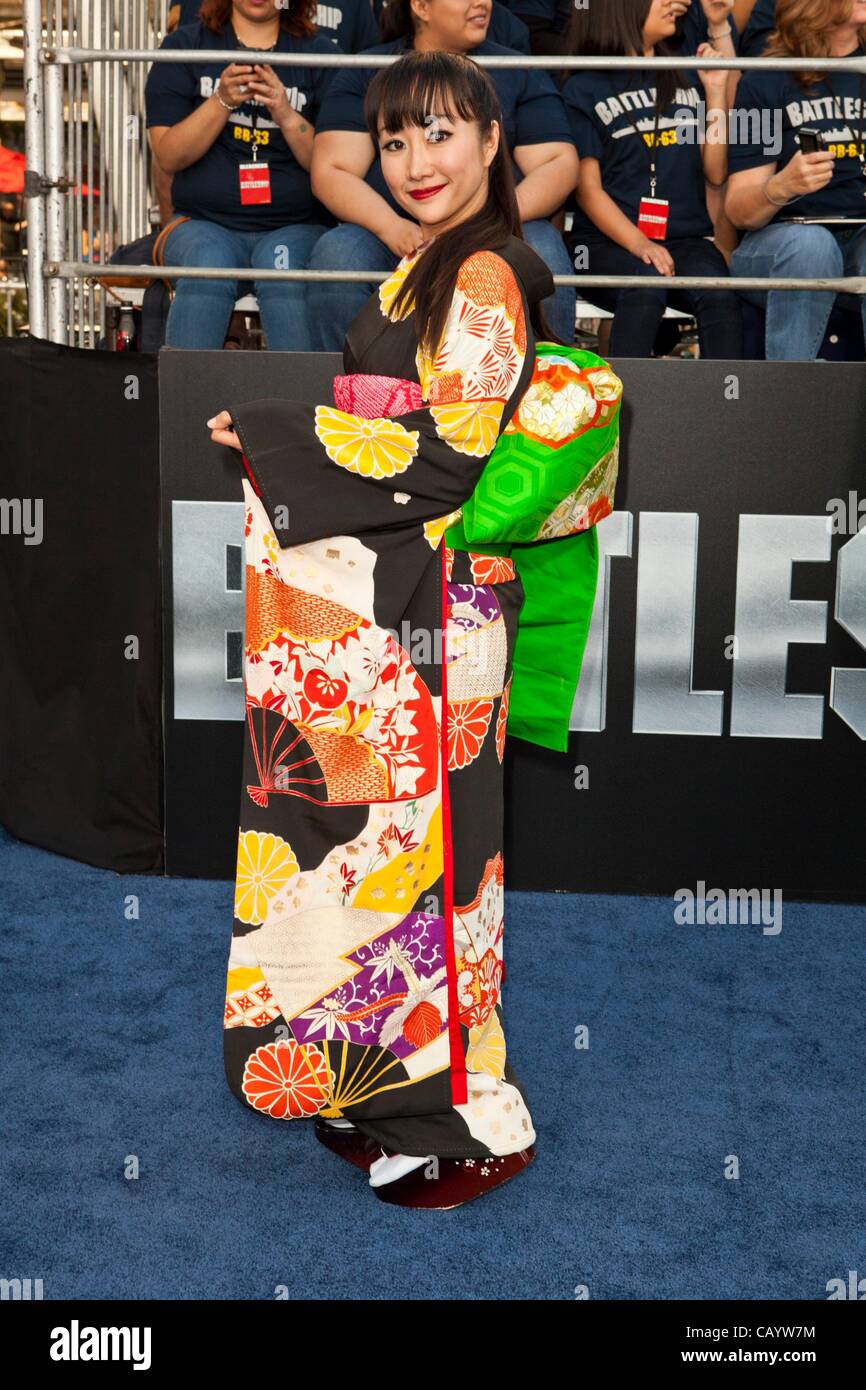 Leni Ito at arrivals for BATTLESHIP Premiere, Nokia Theatre at L.A ...