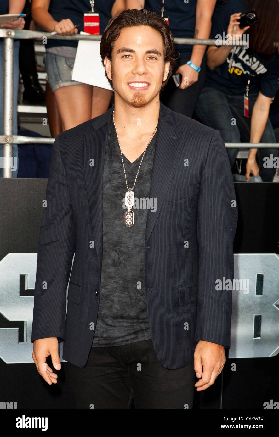 Apolo Ohno at arrivals for BATTLESHIP Premiere, Nokia Theatre at L.A ...