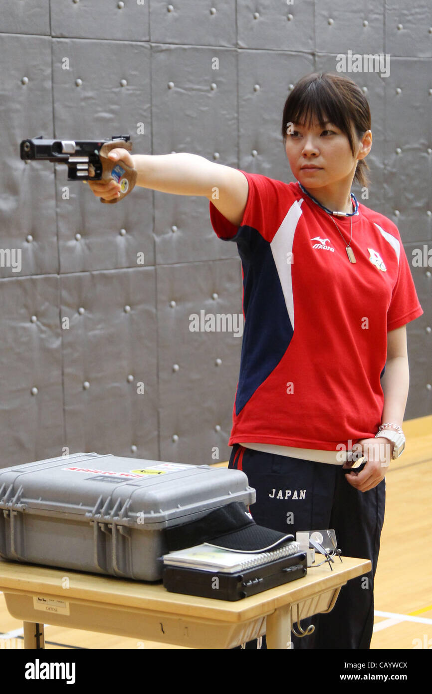 Yukari Konishi (JPN), MAY 9, 2012 - Shooting - Rifle : Women's 25m ...