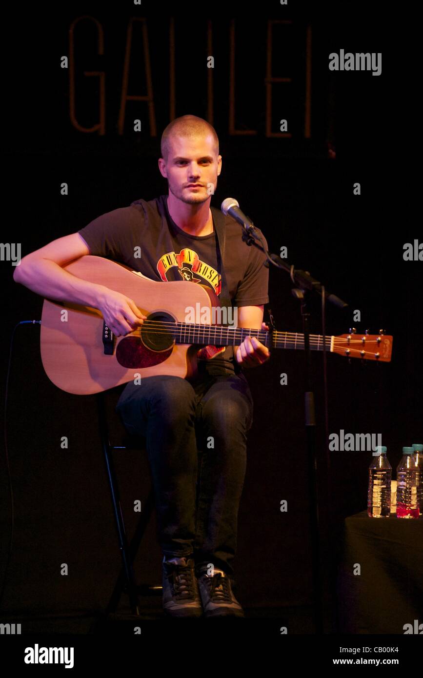 May 11, 2012 - Madrid, Spain - Jay Brannan performs on stage at Galileo ...