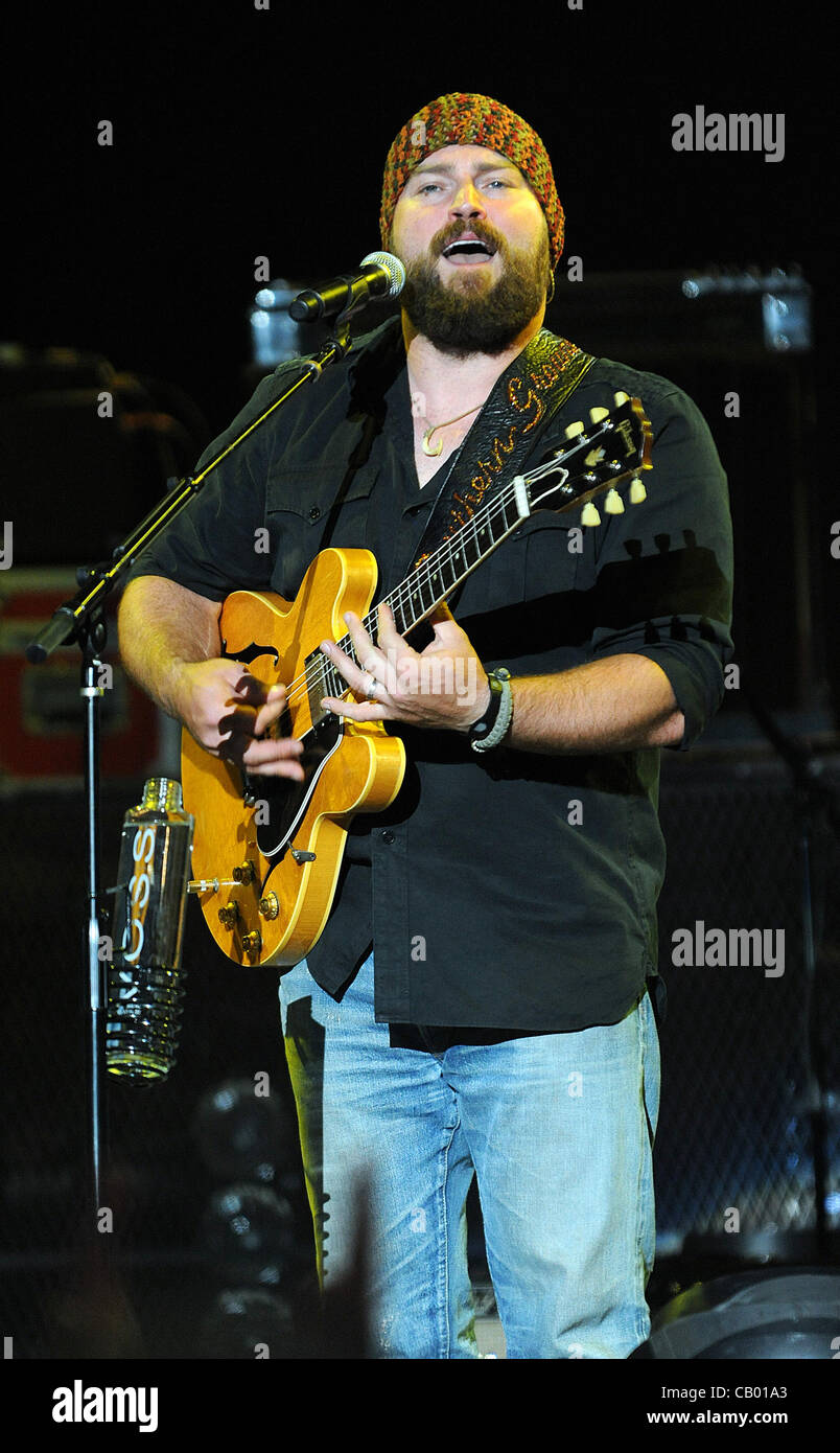 May 11, 2012 - Raleigh, North Carolina; USA - Musician ZAC BROWN of the ...