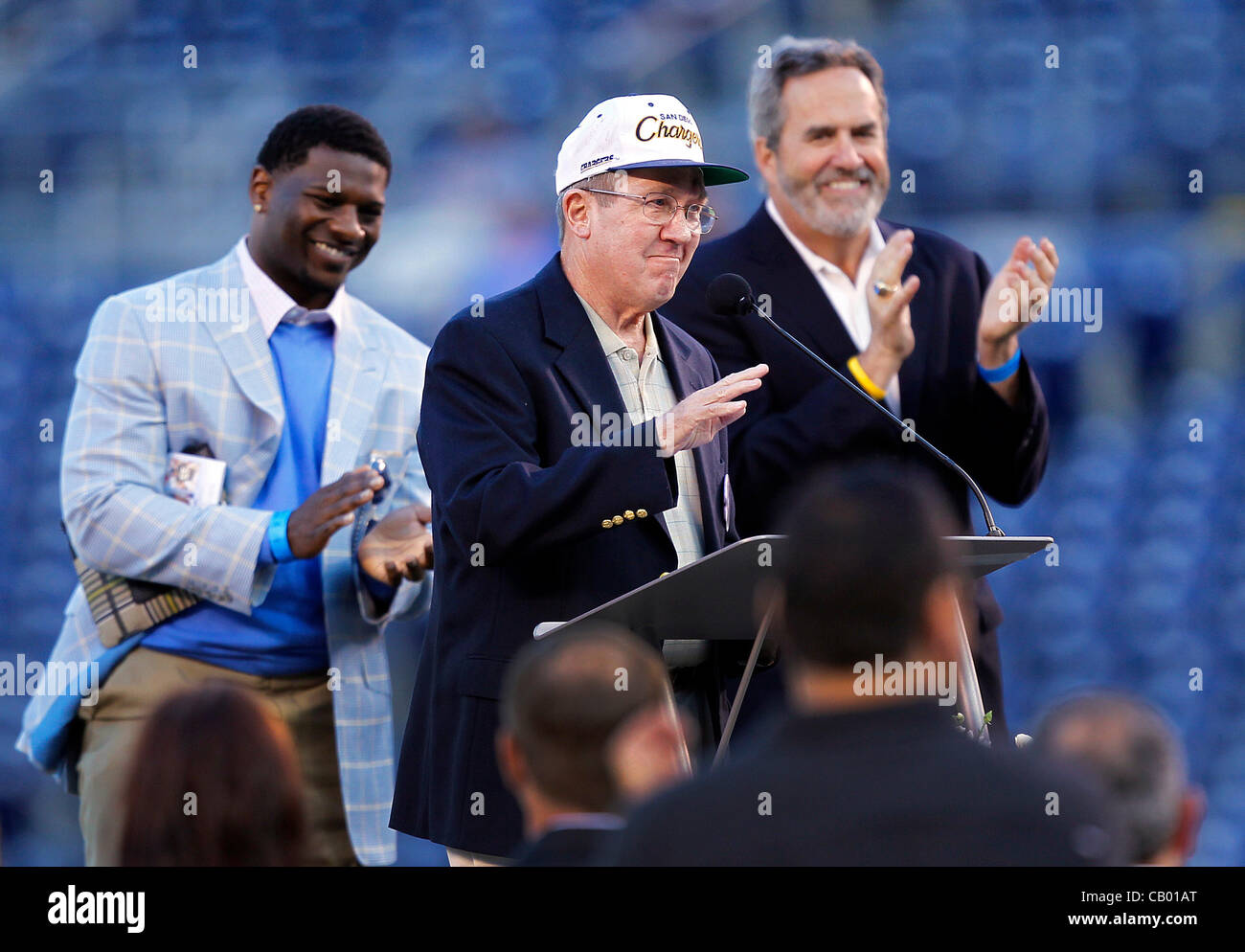 May 11, 2012 - | Former Chargers coach Bobby Ross is introduced as ...